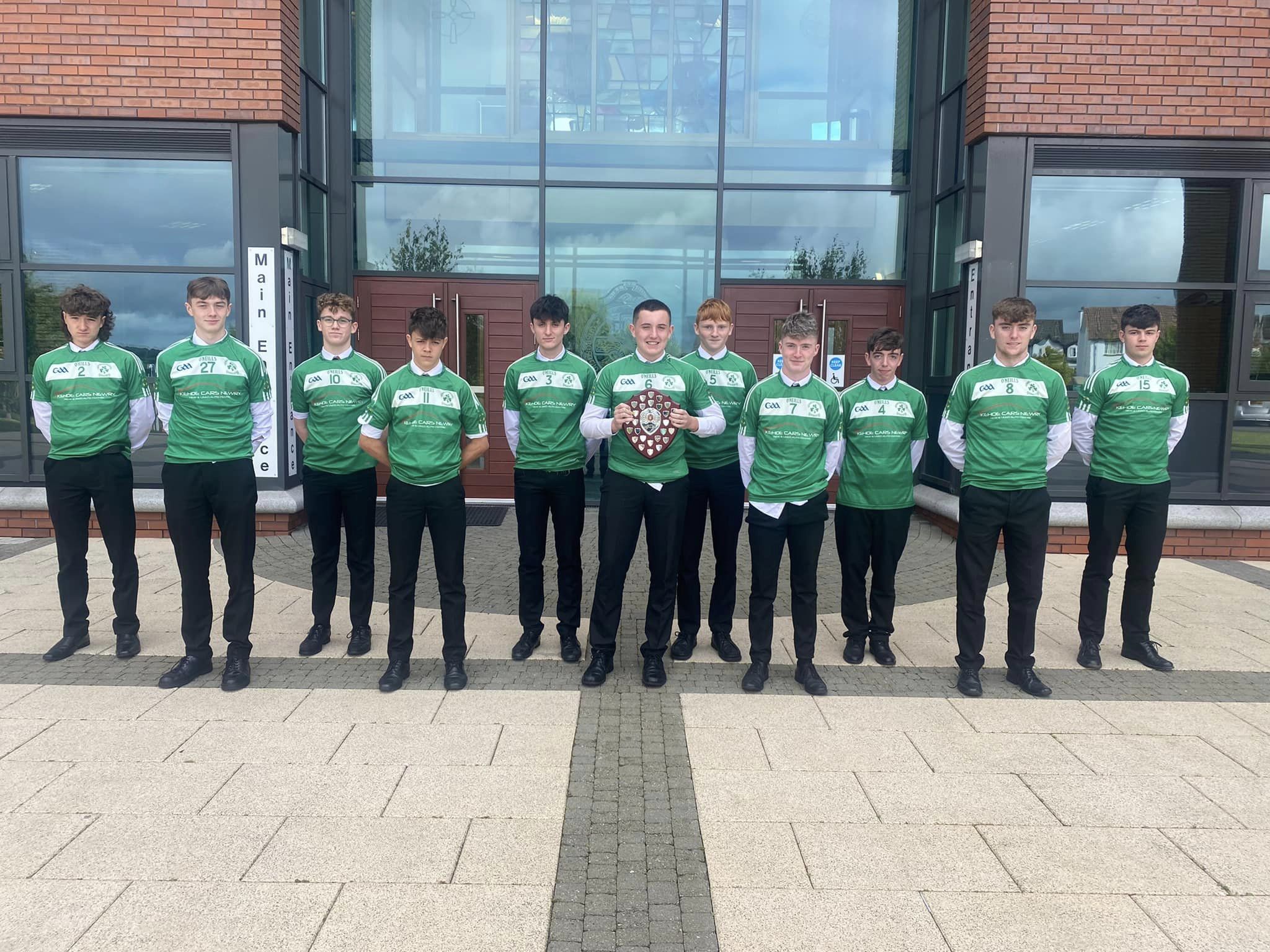 Celebrating GAA Success b - Abbey CBS Grammar School Newry