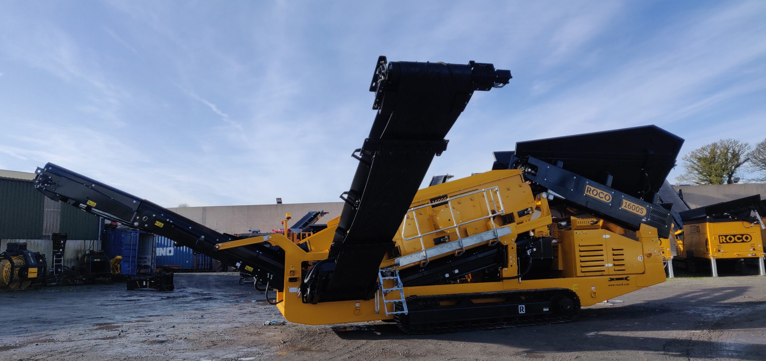 Roco 1600S Scalping Screen, Scalping Screener for sale, Soil Screen