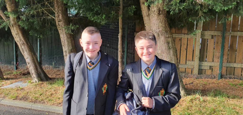 Year 8 First Day - St Mary's CBGS Belfast