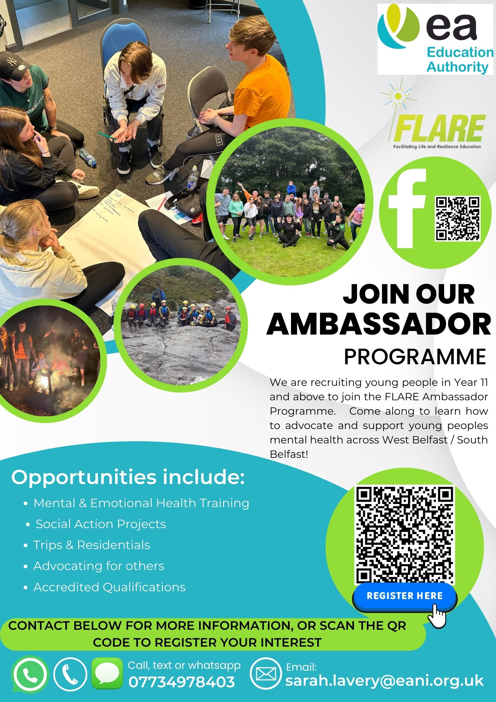 'Flare' Ambassadors - St Mary's CBGS Belfast